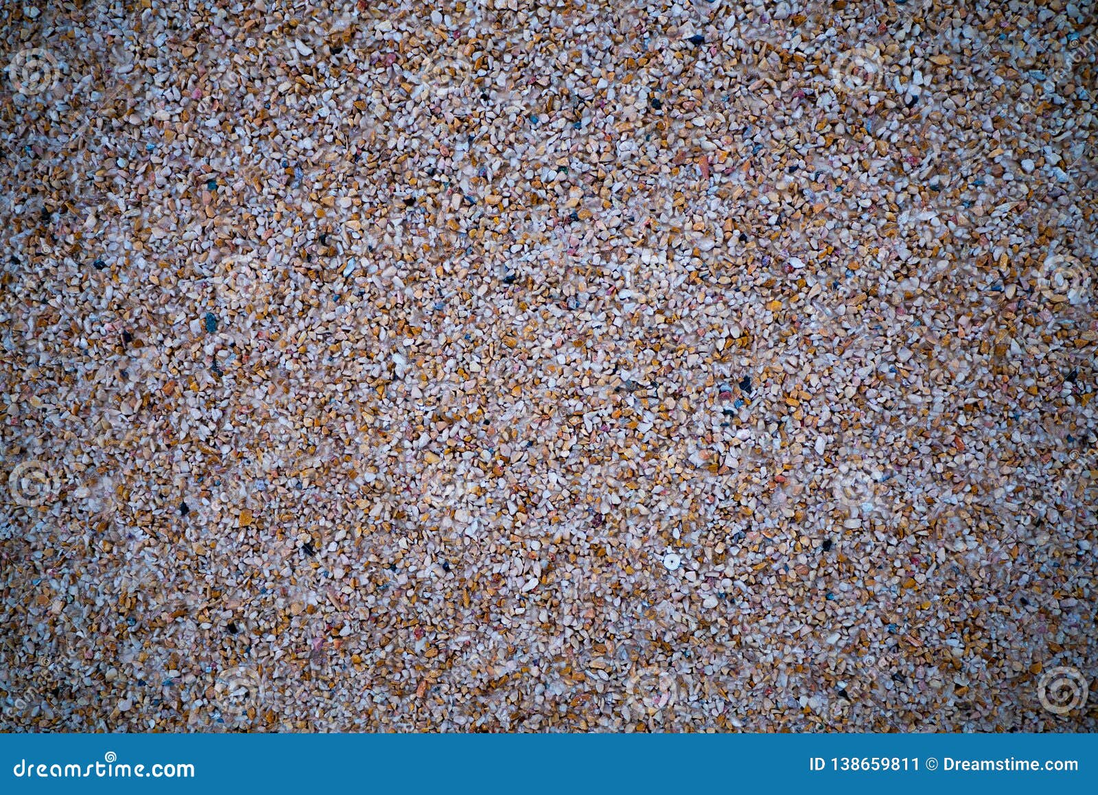 Wall Covered with Tiny Colored Rocks Stock Image - Image of texture ...