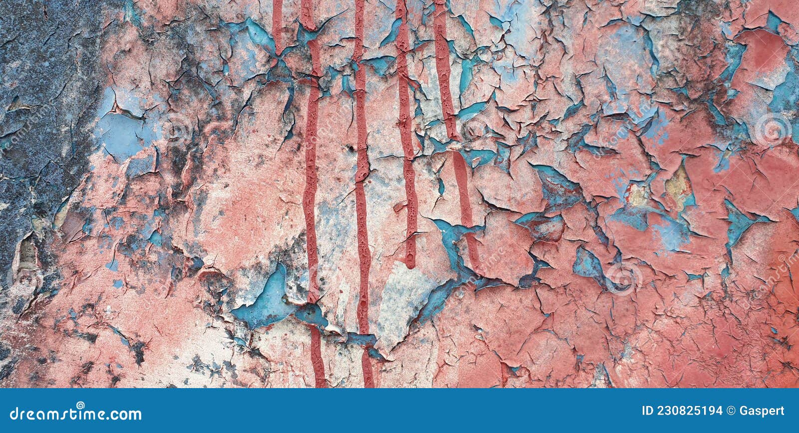 Crackled Paint Wall Stock Image | CartoonDealer.com #10205503