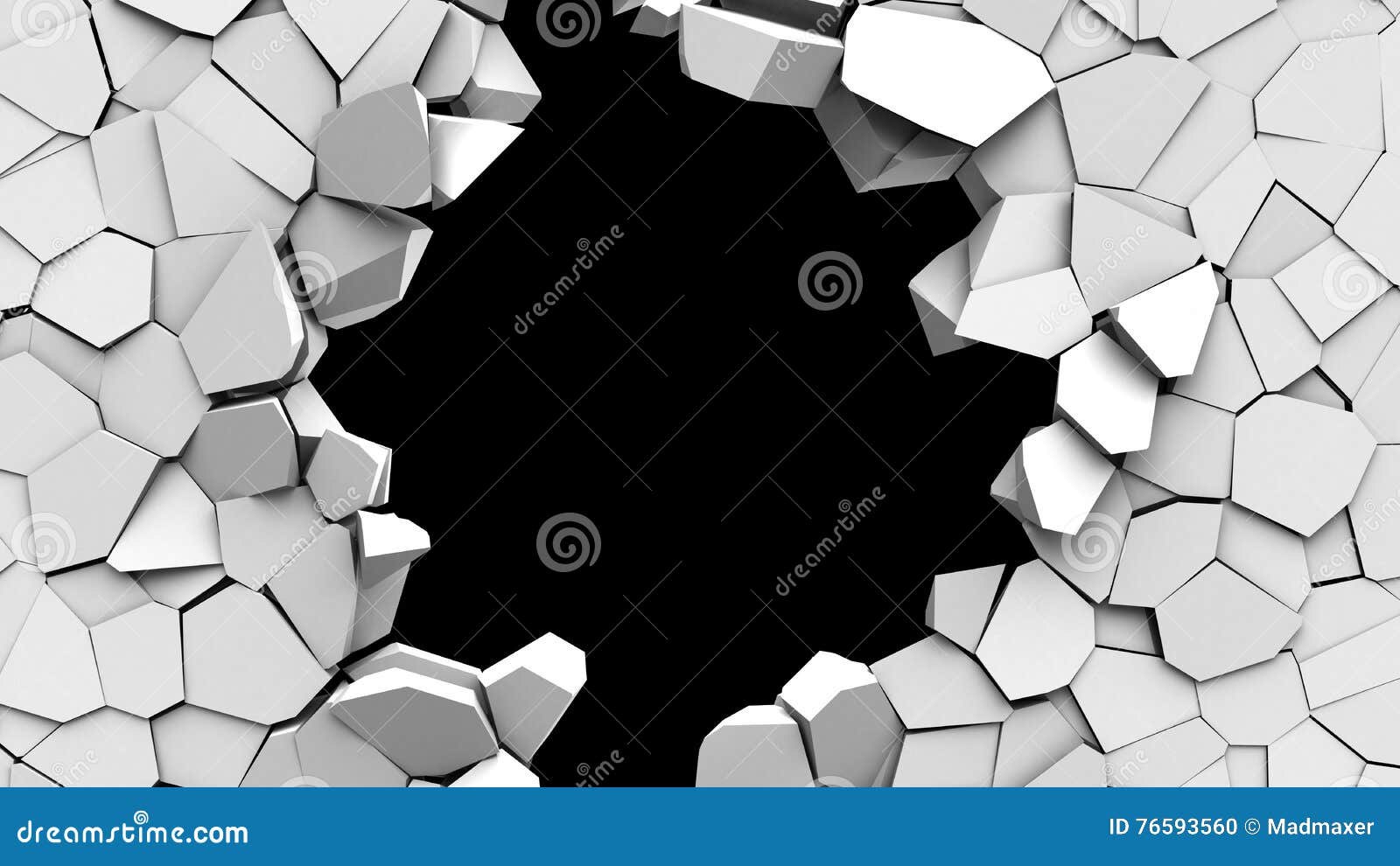Wall crash stock illustration. Illustration of white - 76593560