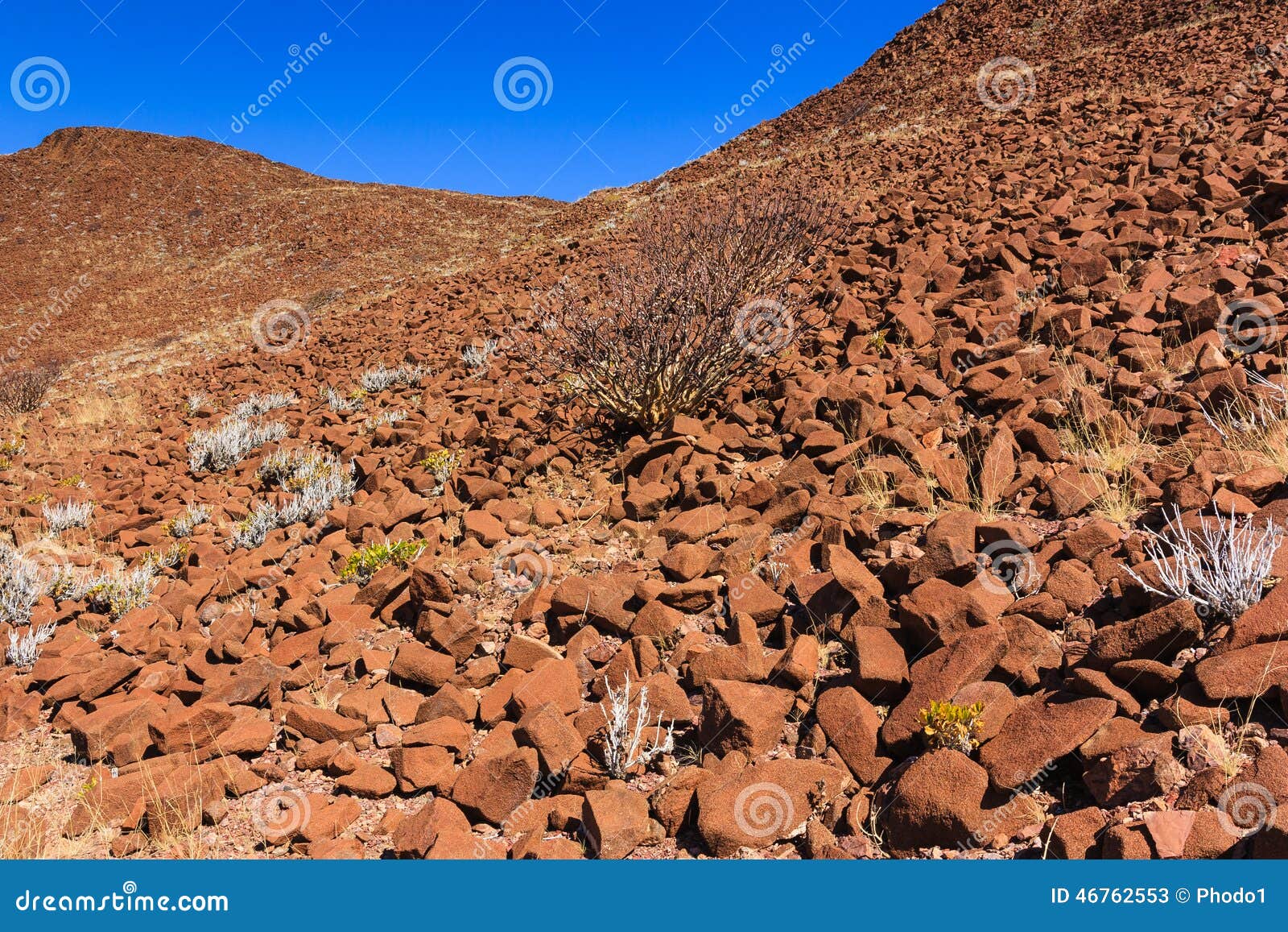 Wall of crater Namibia stock image. Image of orange, majestic - 46762553