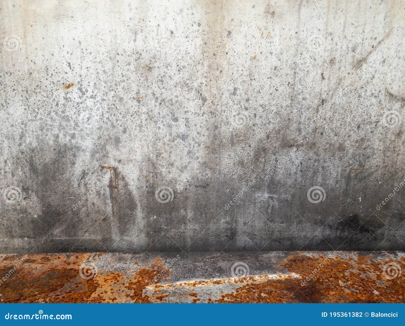 Wall Damage Background stock photo. Image of rust, dirty - 195361382