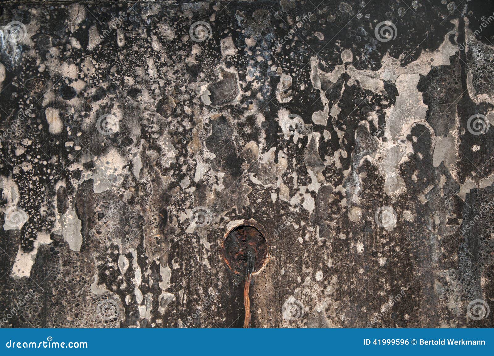 Wall Damaged by Fire Texture Stock Photo - Image of finery, fire: 41999596