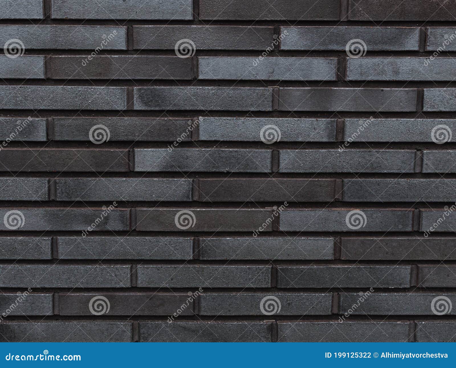 Wall of Dark Gray Brick - Texture Stock Photo - Image of brick ...