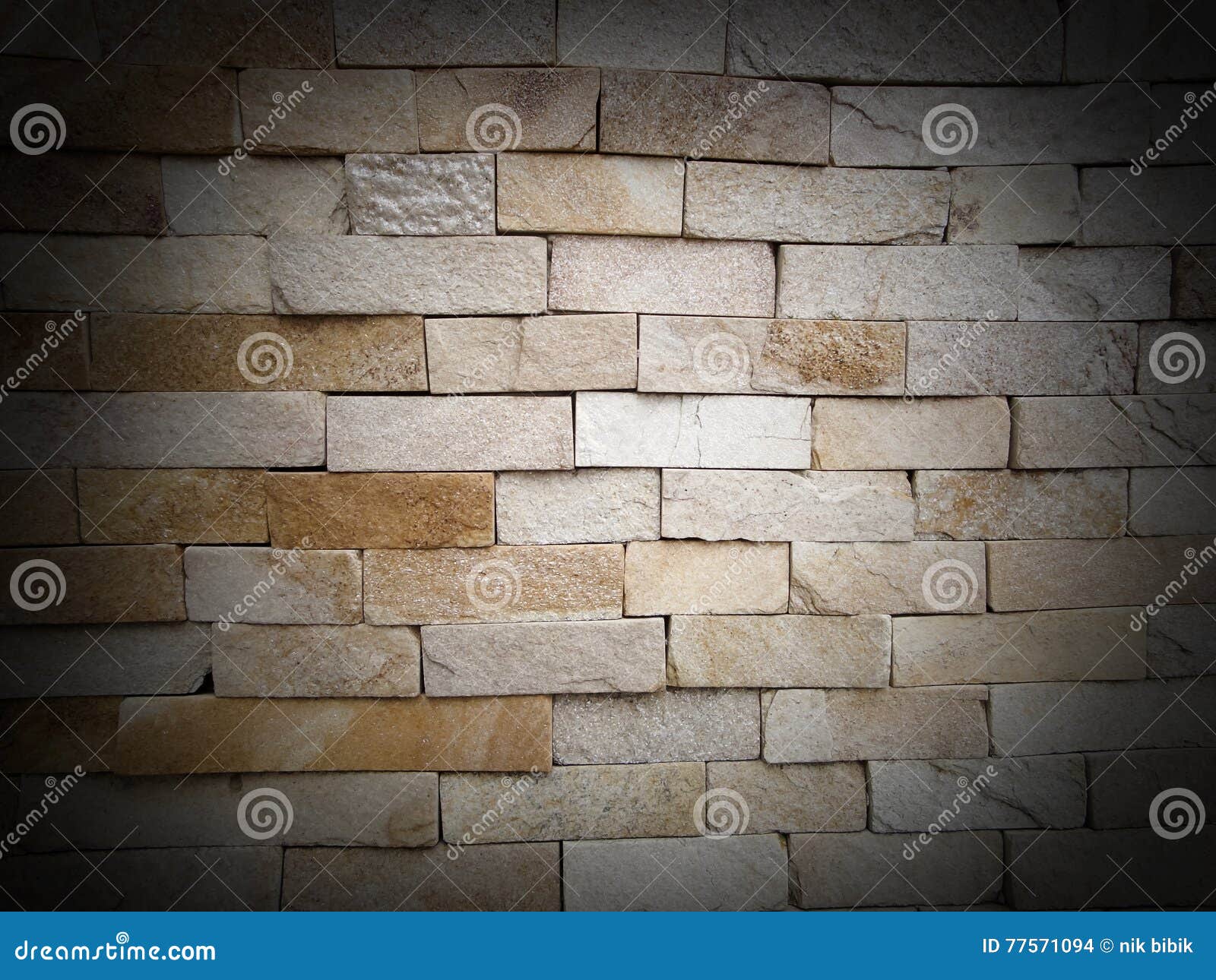 Wall from a Decorative Stone. Stock Photo - Image of granite, stone ...