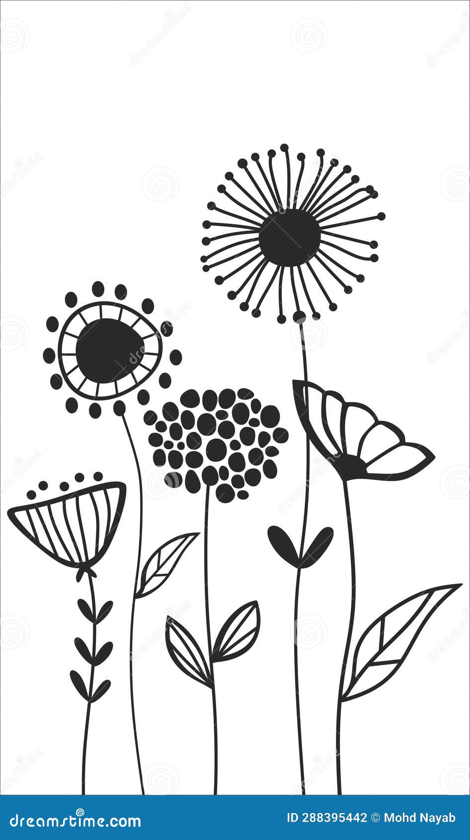 Wall Decorative Tree, Vector Illustration Stock Vector - Illustration ...