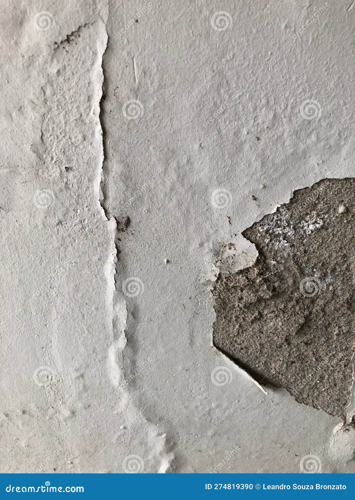 Wall problem stock photo. Image of dirty, construction - 274819390