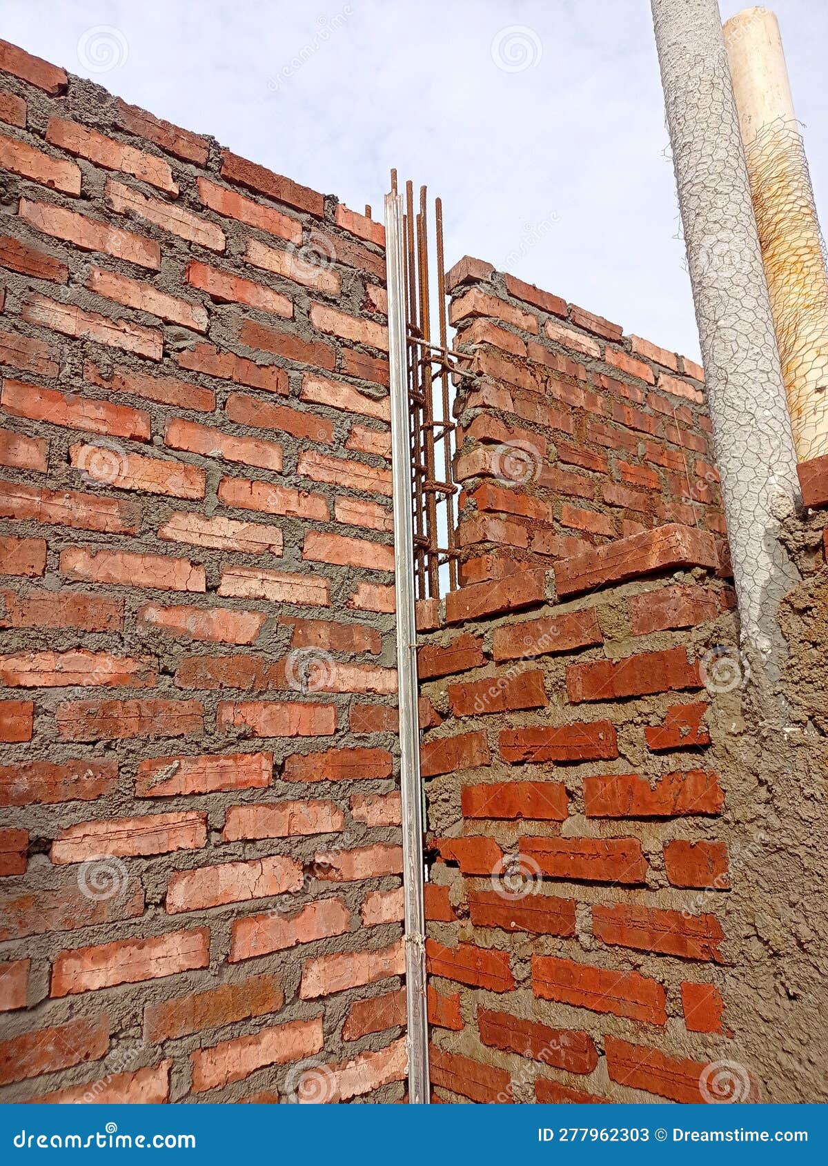 Wall Dinding Home Building Proses Royalty-Free Stock Photo ...