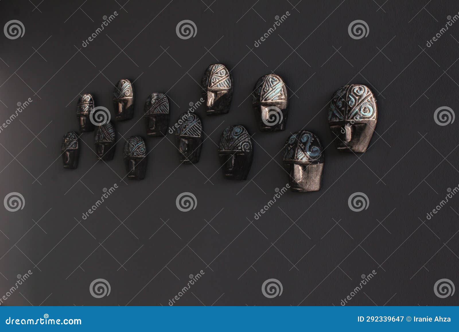 Wall display mask stock image. Image of font, design - 292339647