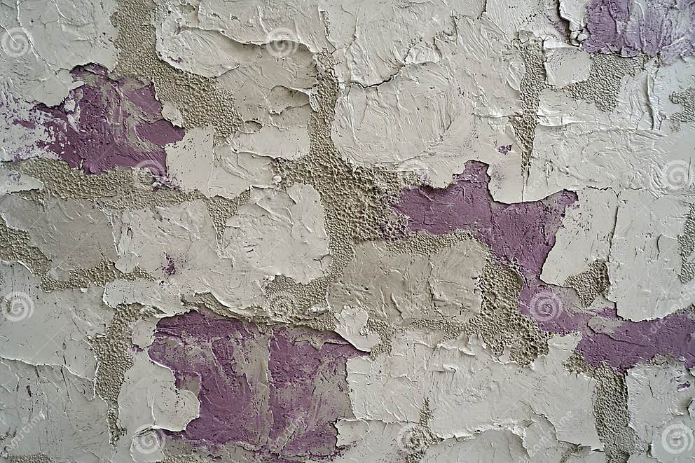 A Wall with Embossed Decorations in an Abstract Background Stock Image ...