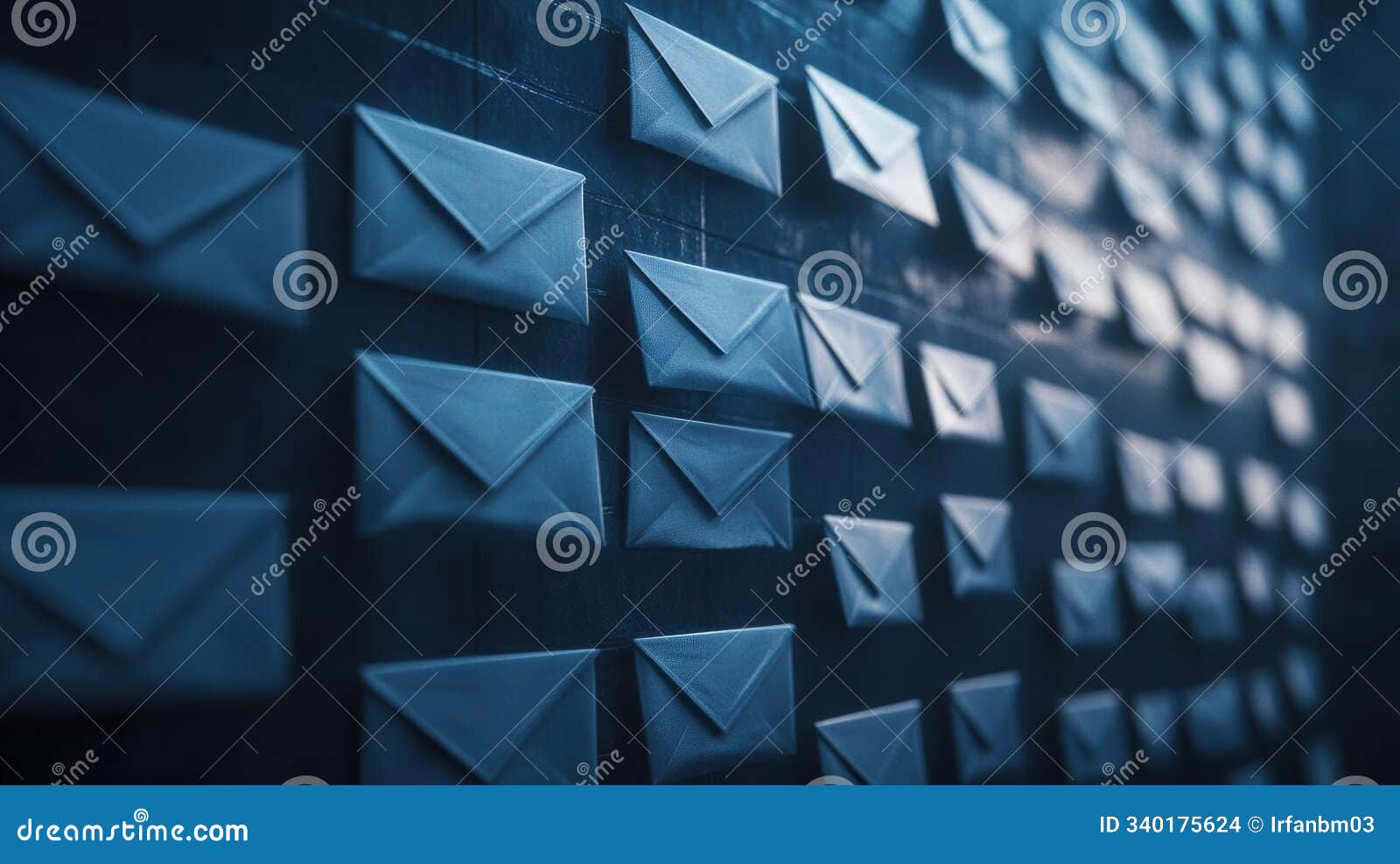 Wall of Envelopes, a Visual Representation of Communication and ...