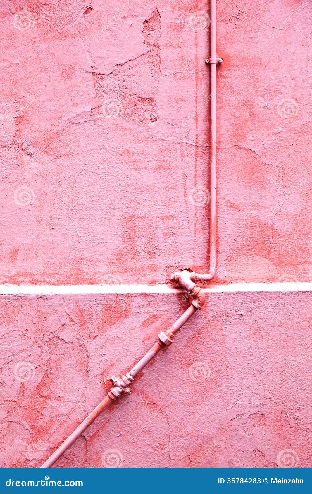 Wall with exit pipe stock image. Image of pattern, surface - 35784283