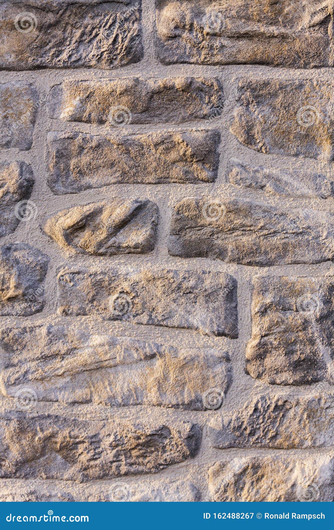 A Wall of Fieldstone Masonry Stock Image - Image of business ...