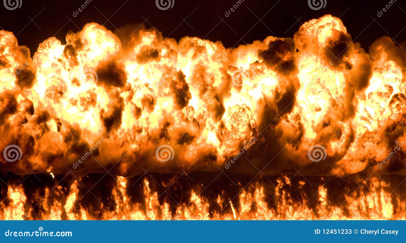 Wall of fire stock image. Image of hellish, explode, fuel - 12451233