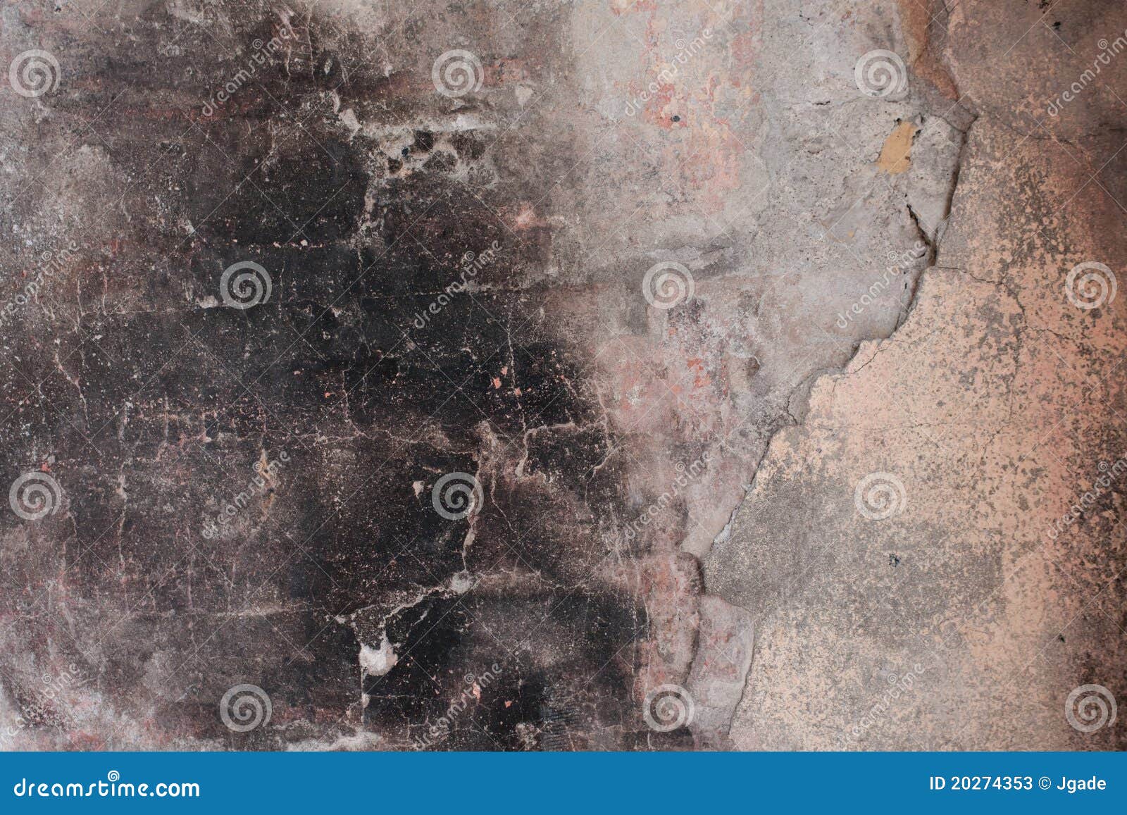 Wall after a fire stock image. Image of abstract, cement - 20274353