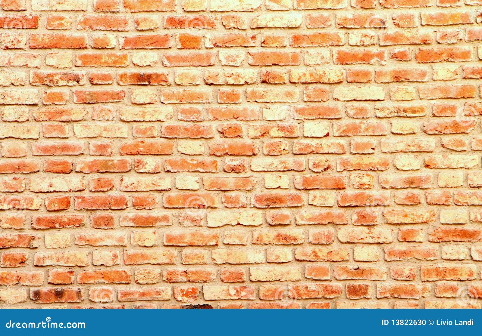 Wall of fire-bricks stock photo. Image of texture, cover - 13822630