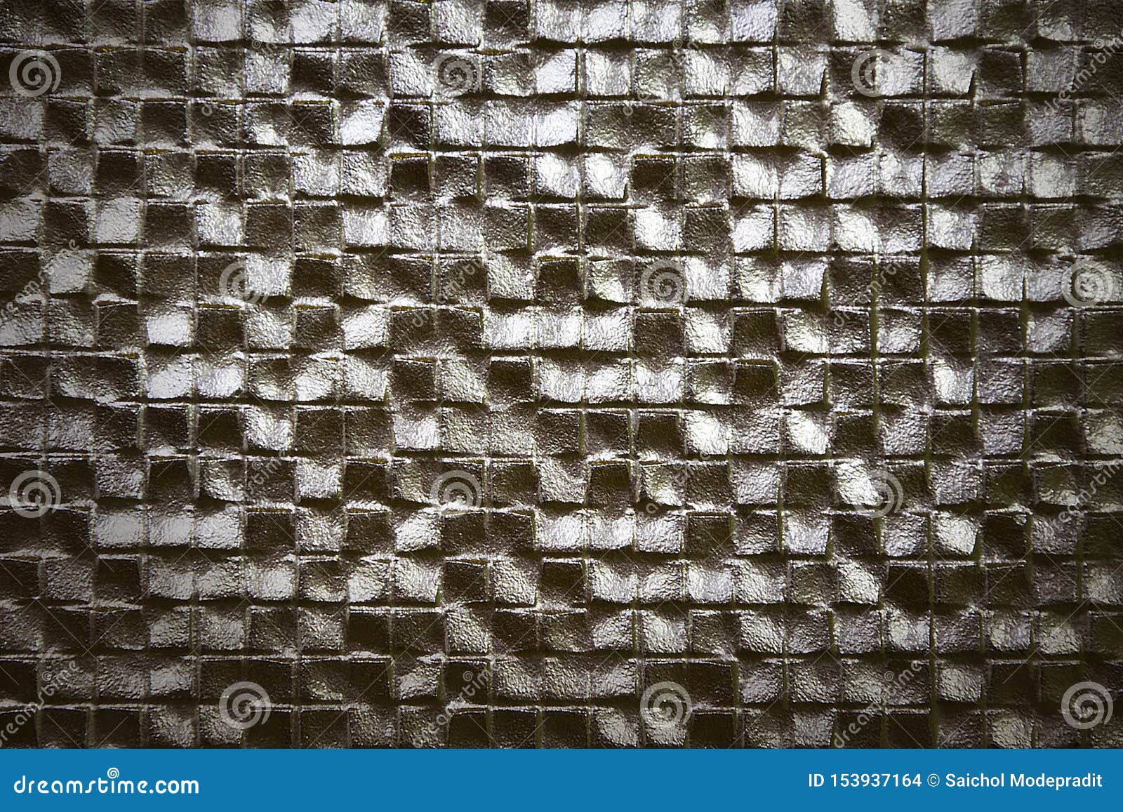 Wall and Floor Mosaic Tiles Silver Stock Photo - Image of structure ...