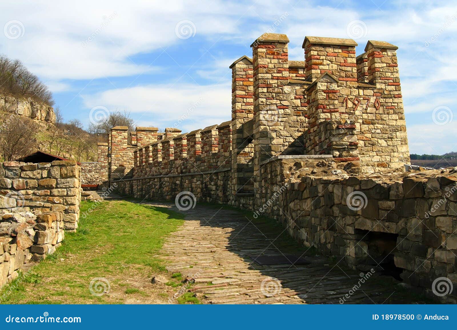 Wall of the fortress stock photo. Image of fortress, dynasty - 18978500