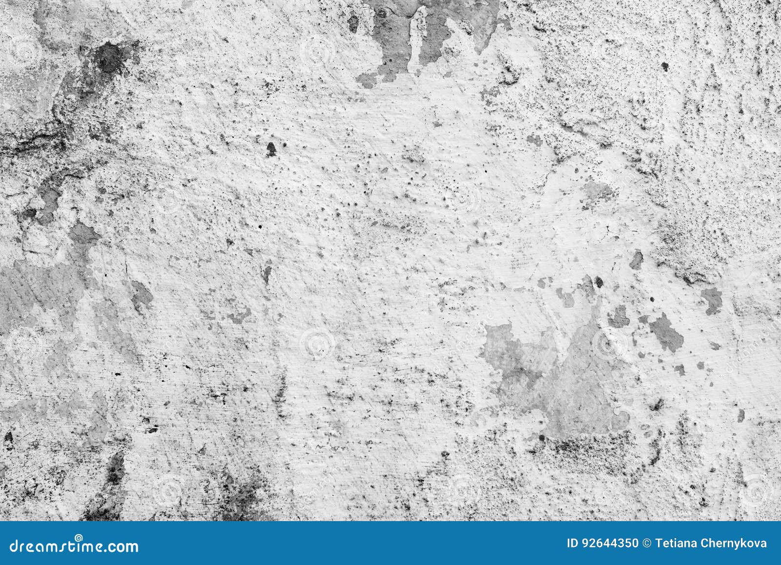Wall Fragment with Scratches and Cracks Stock Photo - Image of ...