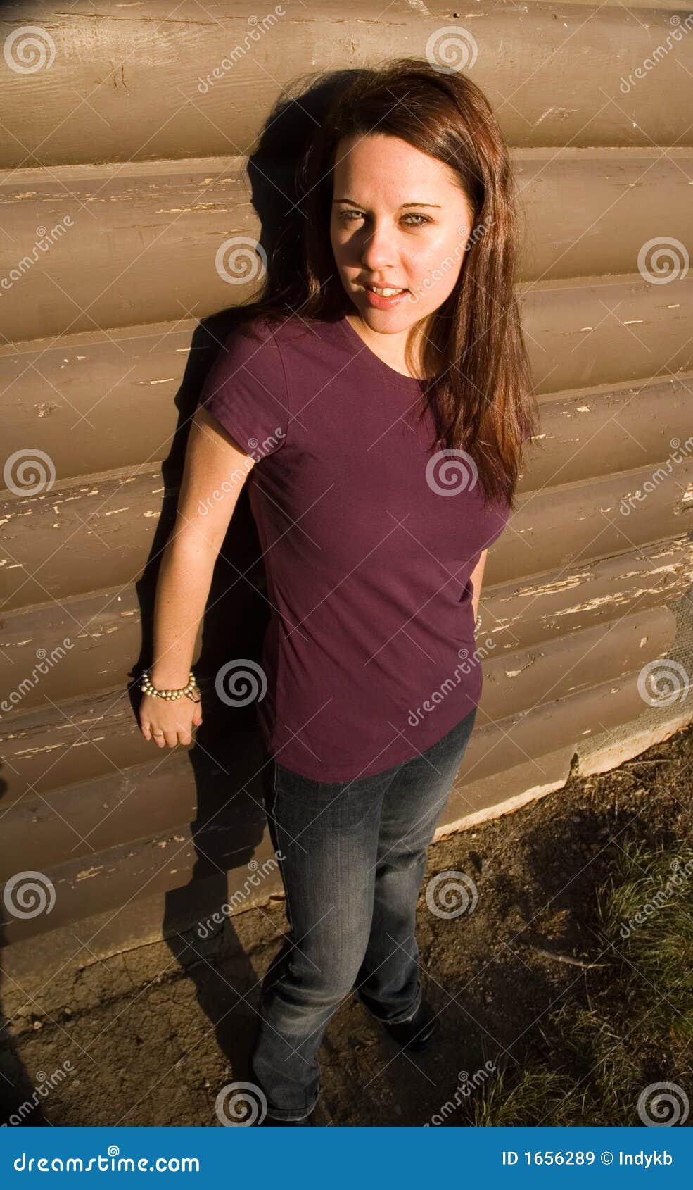 Wall girl 10 stock image. Image of girl, beauty, dreamy - 1656289