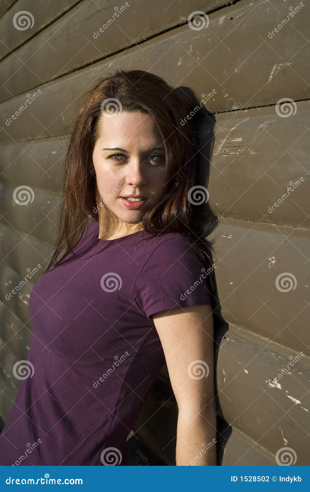 Wall girl 4 stock photo. Image of beautiful, college, gorgeous - 1528502