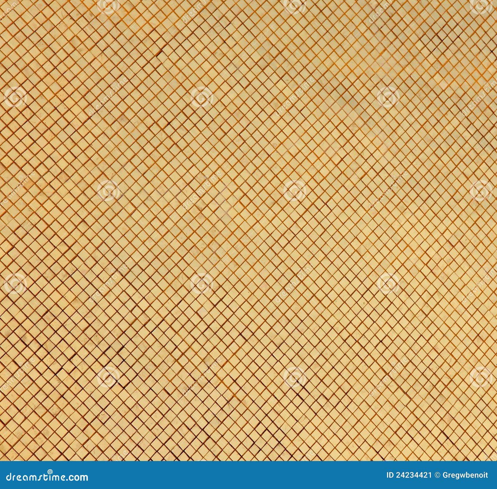 Wall of Golden Tiles stock image. Image of repetitive - 24234421