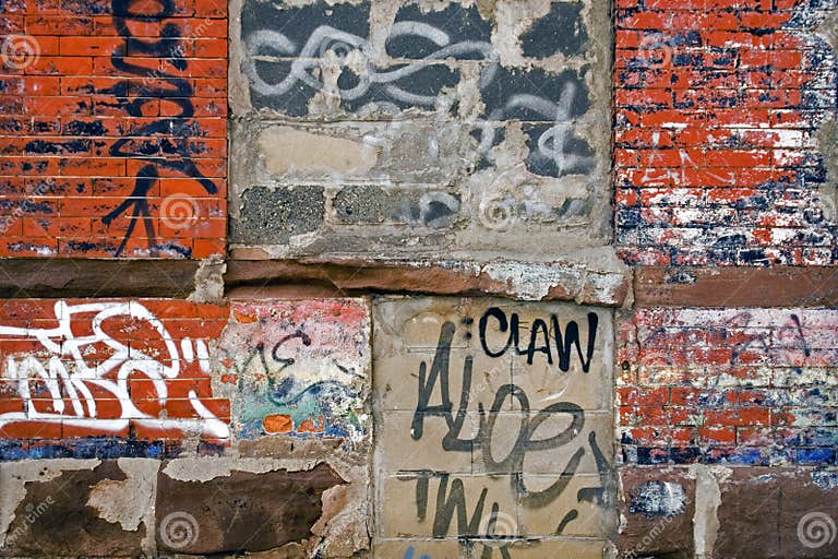Wall of Grafitti stock image. Image of background, gangs - 3866593