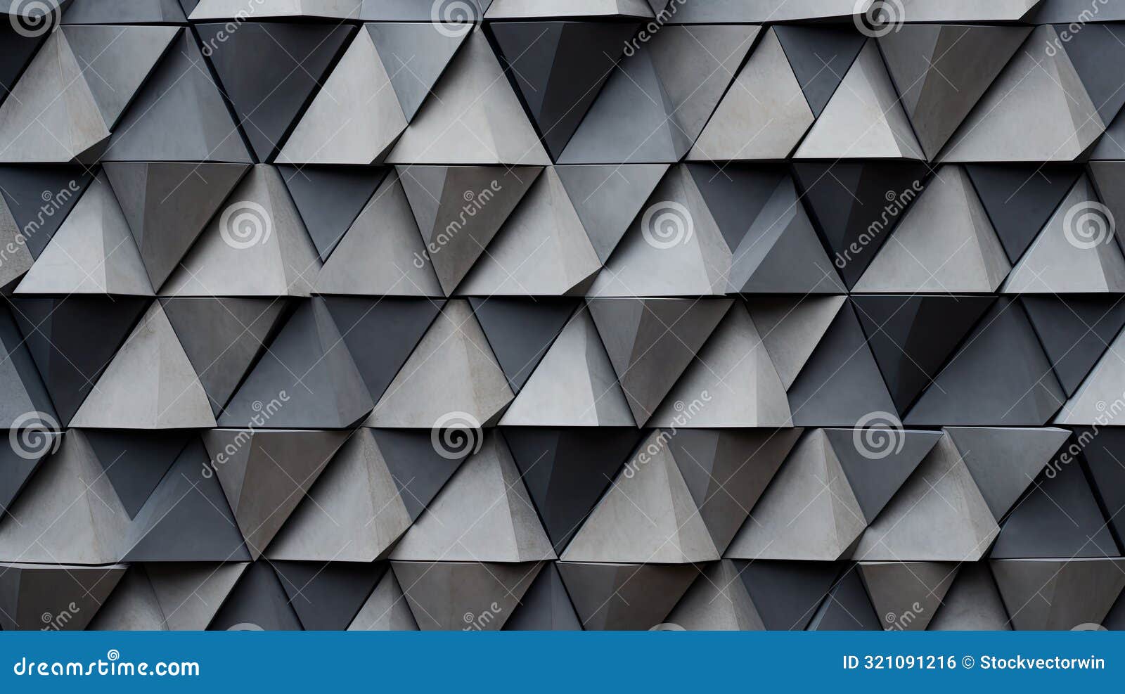 Wall gray triangle pattern stock illustration. Illustration of arranged ...