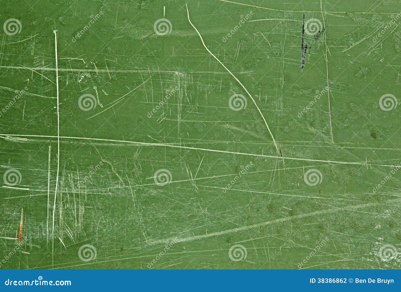 Wall with Green Scratched Weathered Pattern Paint Stock Photo - Image ...