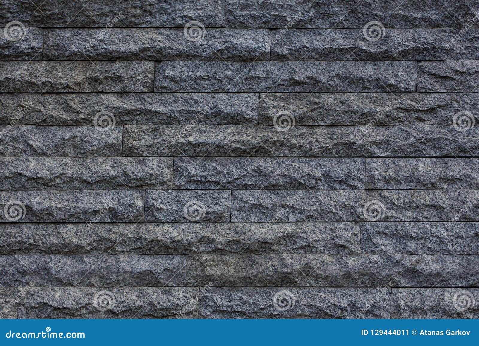 Wall Grey Horizontal Blocks As a Texture Outside a Building. Stock ...