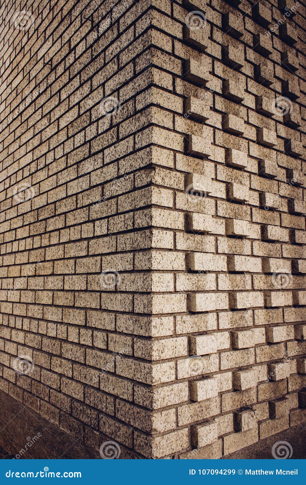 Corner of a Building in Downtown Stock Image - Image of outdoors ...