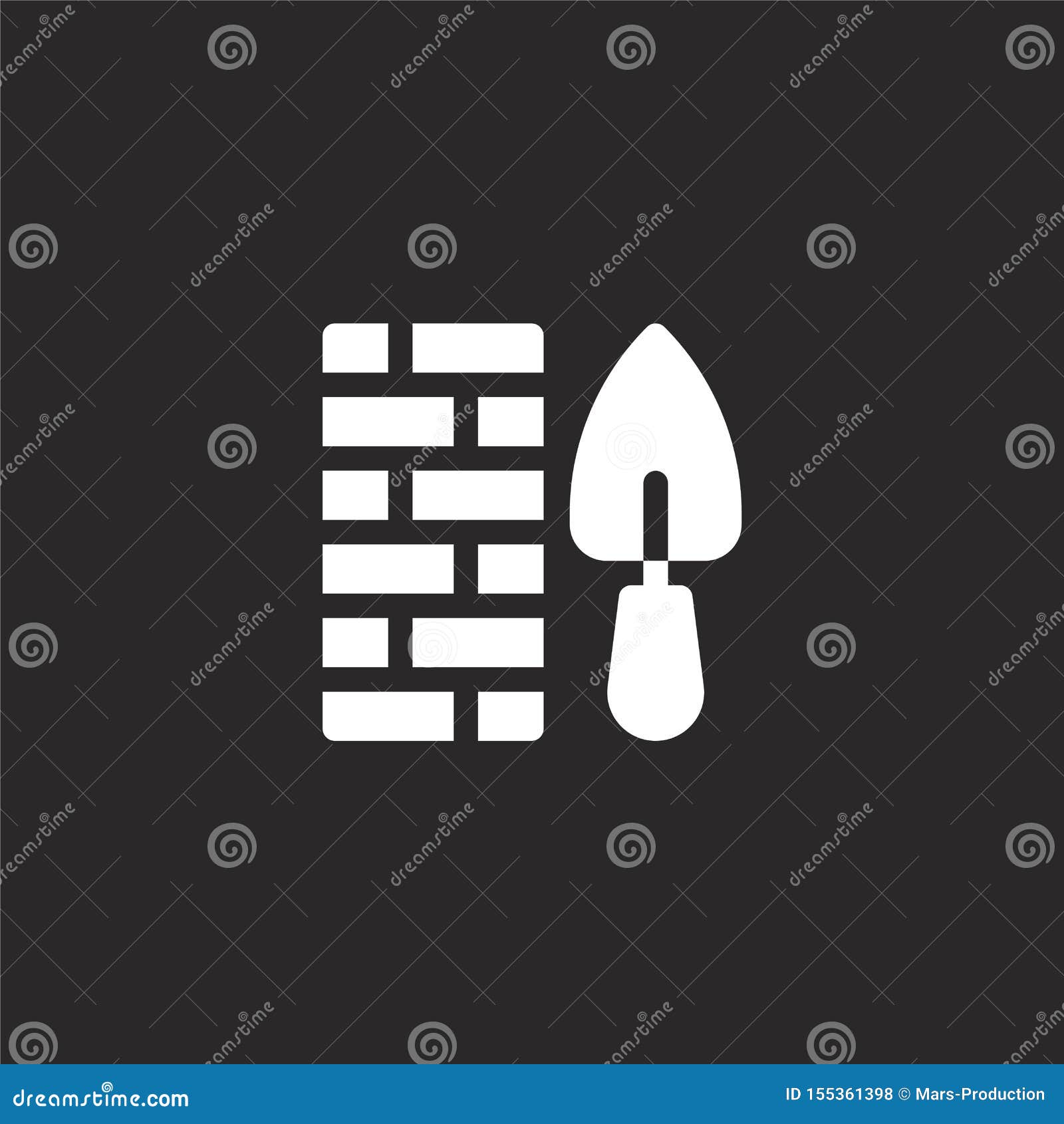 Wall Icon. Filled Wall Icon for Website Design and Mobile, App ...