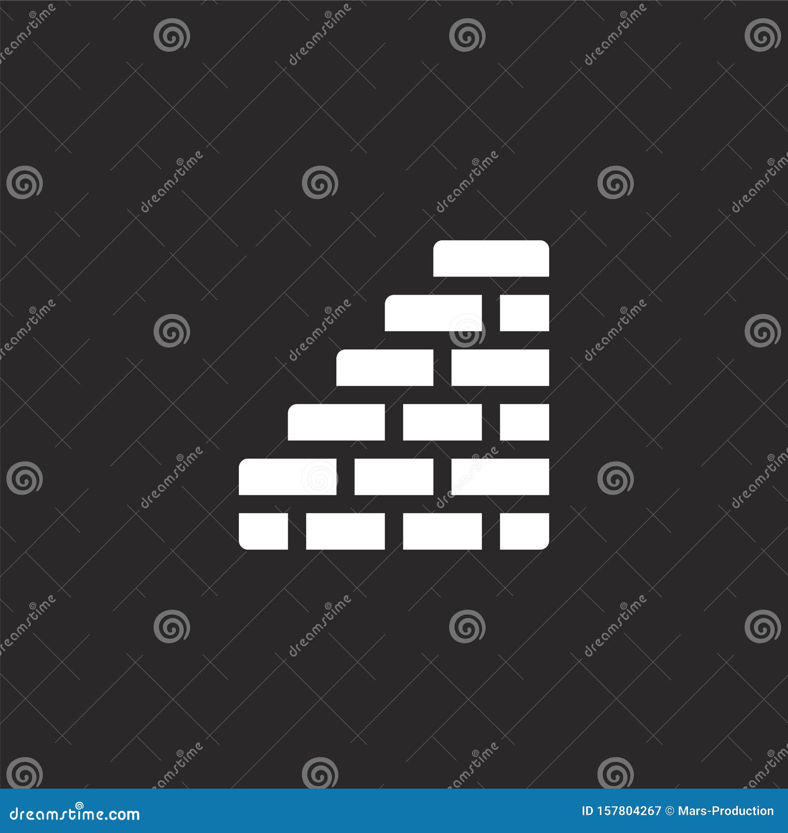 Wall Icon. Filled Wall Icon for Website Design and Mobile, App ...
