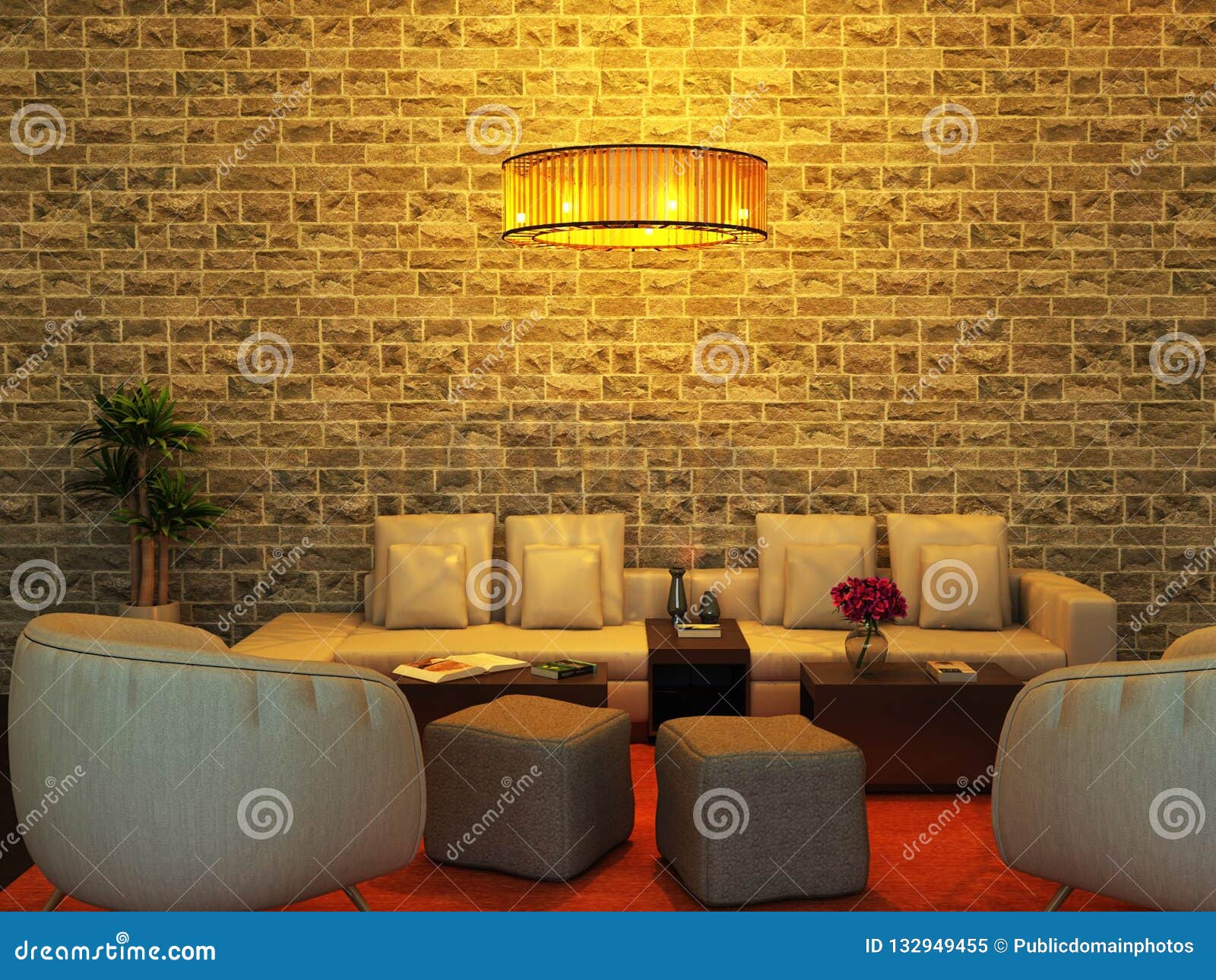 Wall, Interior Design, Living Room, Lighting Picture. Image: 132949455