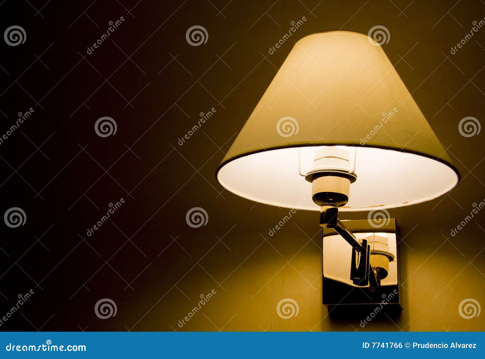 Wall lamp. stock photo. Image of electricity, detail, house - 7741766