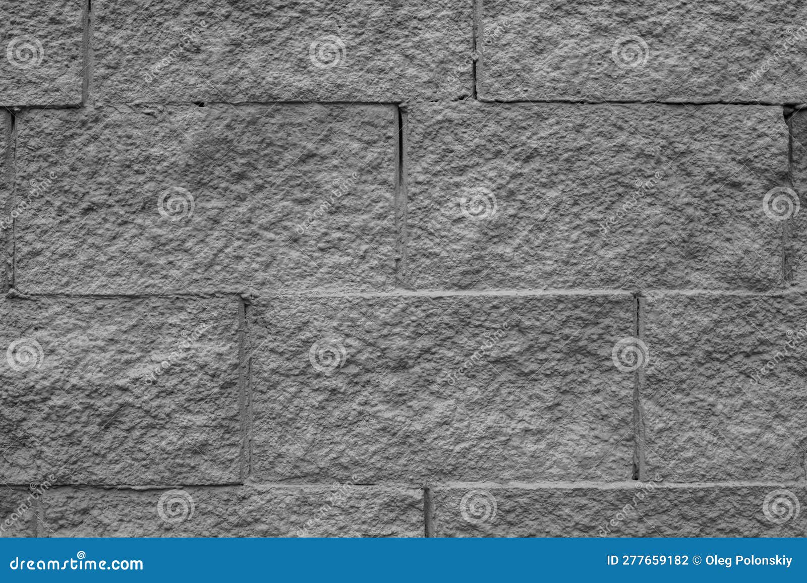 A Wall of Large Gray Bricks. Stock Photo - Image of gray, decoration ...