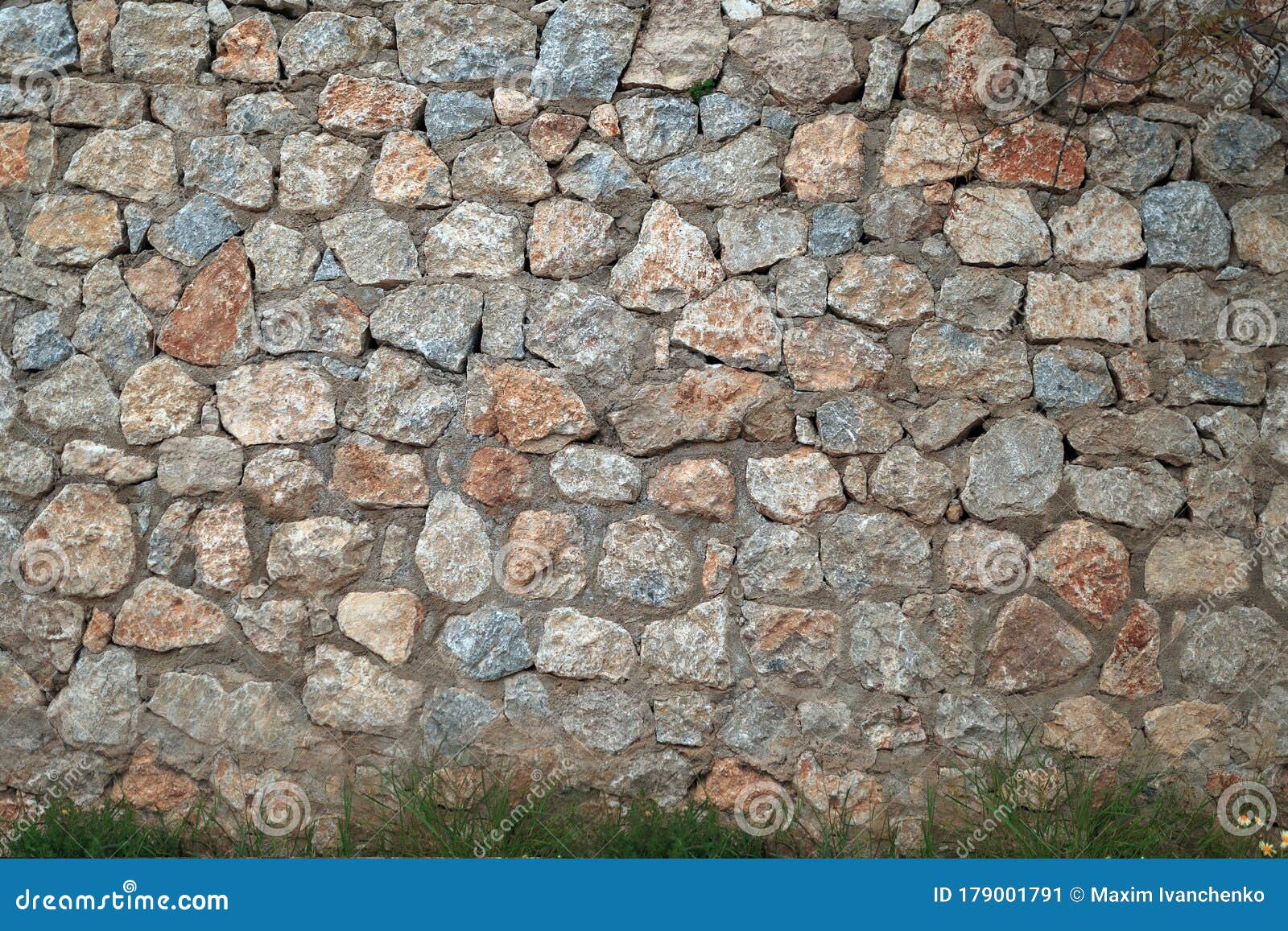 Wall of a Large Stone, a Texture of a Stone Wall Stock Image - Image of ...