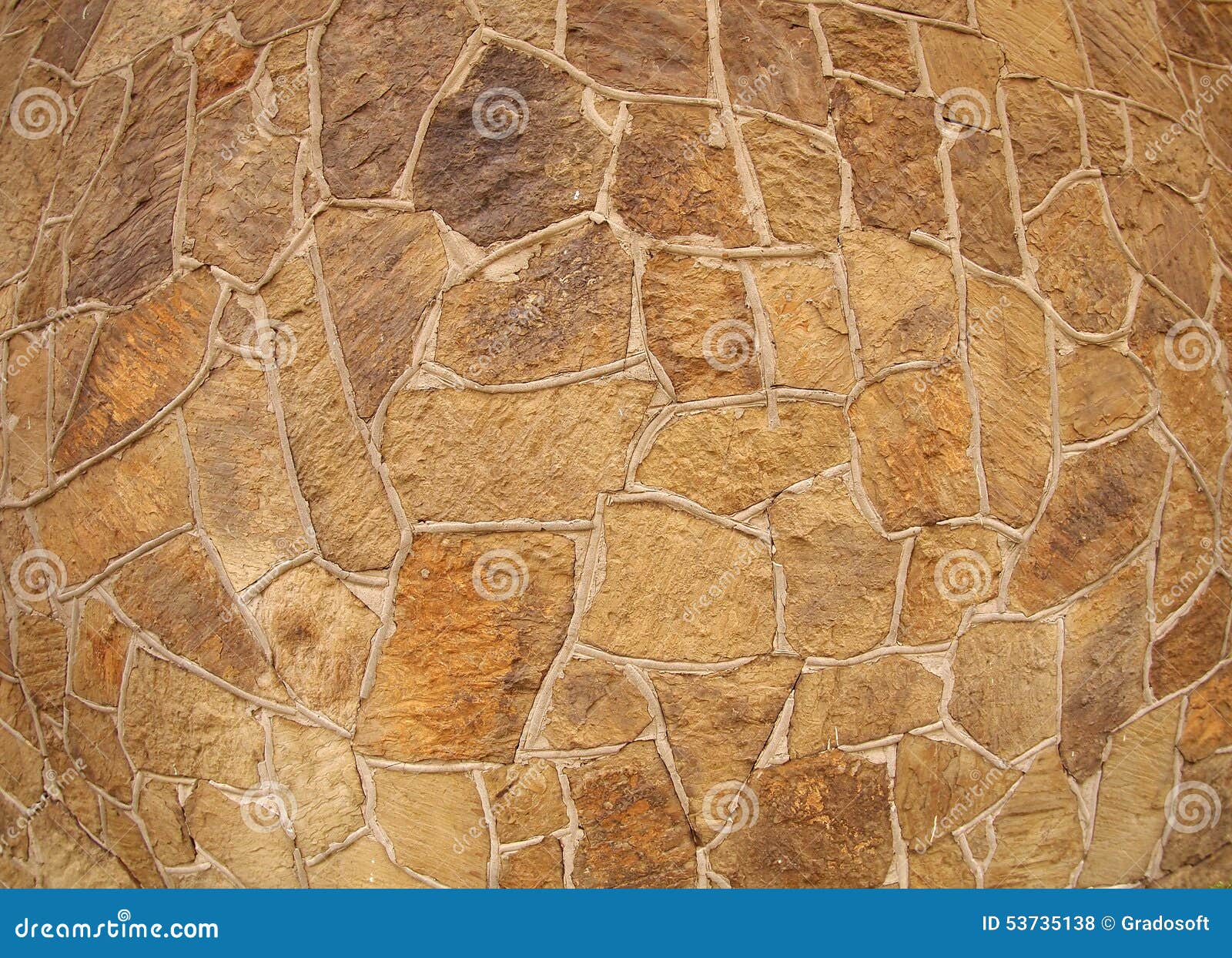 Wall of Large Stones of Irregular Shape Stock Photo - Image of texture ...