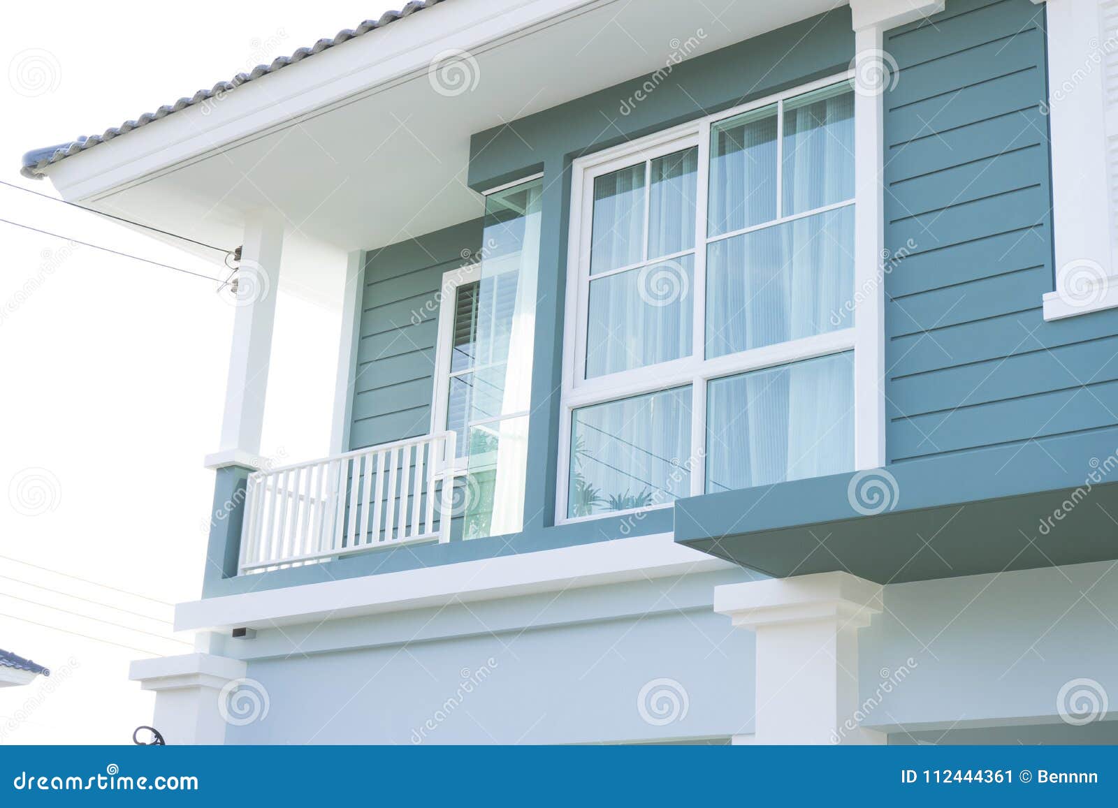 Wall and large window stock image. Image of skylight - 112444361