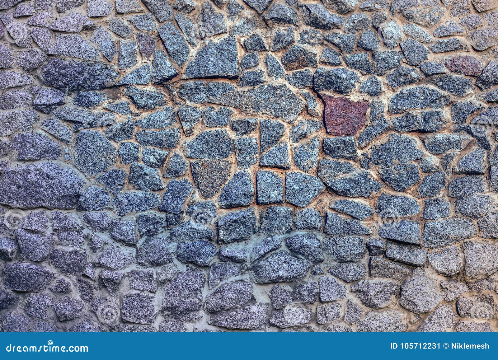 Wall - a Laying from Stones Stock Image - Image of gravel, abstract ...