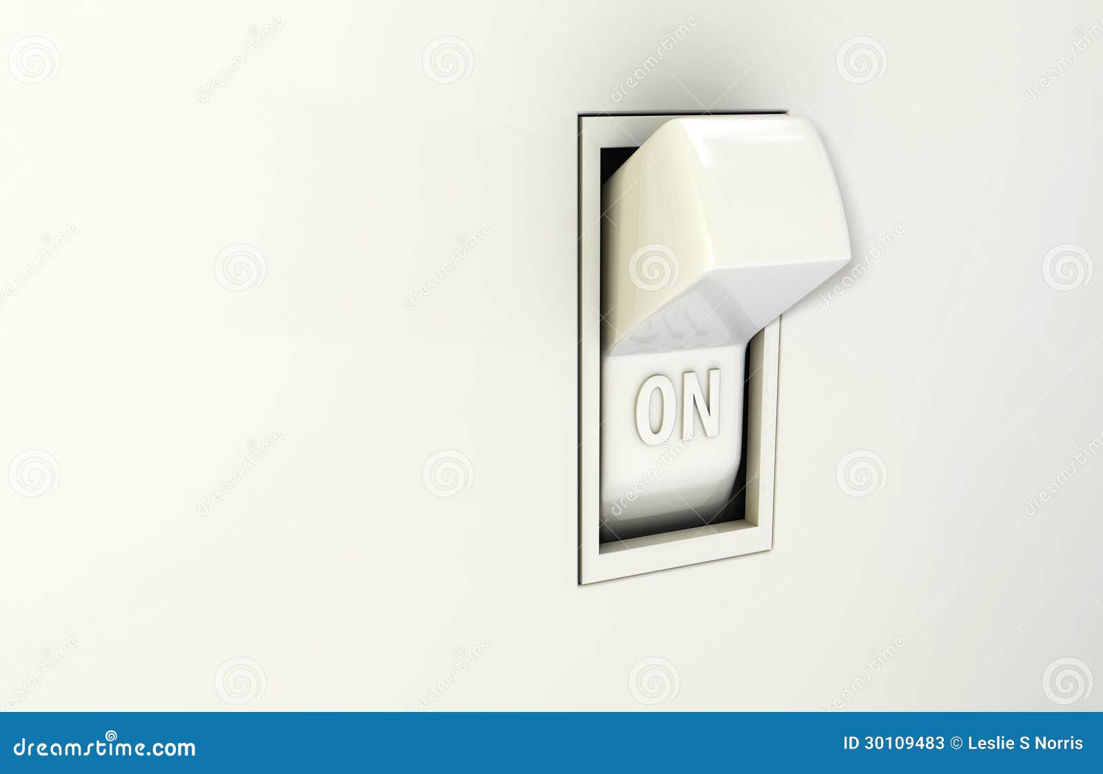 Wall Switch on stock illustration. Illustration of idea - 30109483