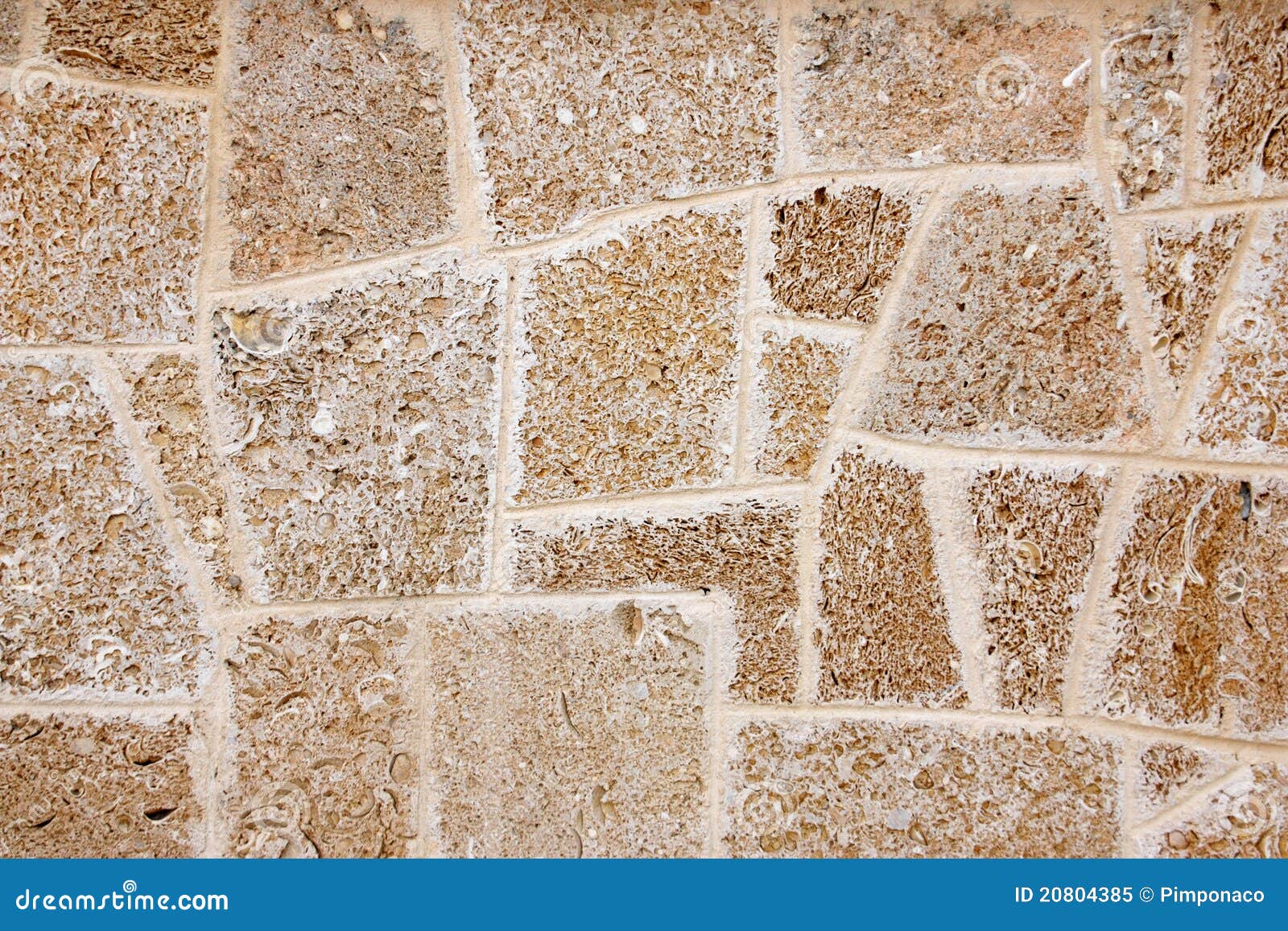 Wall of limestone stock image. Image of limestone, backgrounds - 20804385