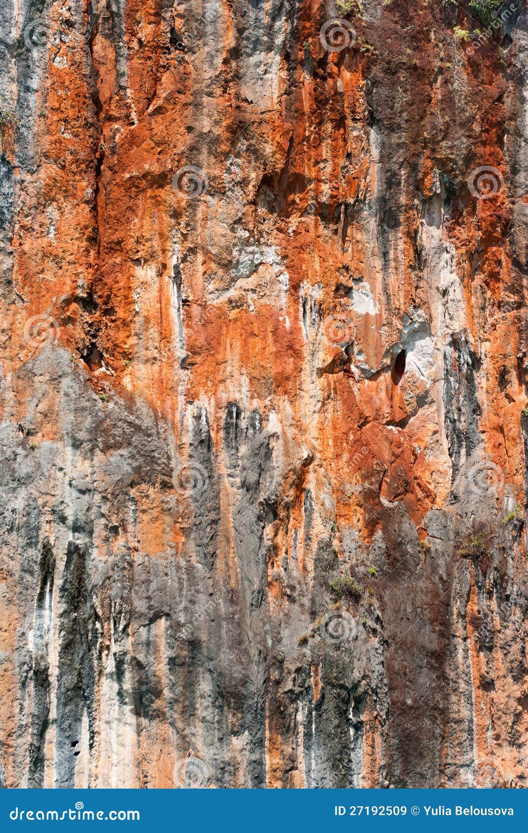 Wall of limestone island stock image. Image of phuket - 27192509