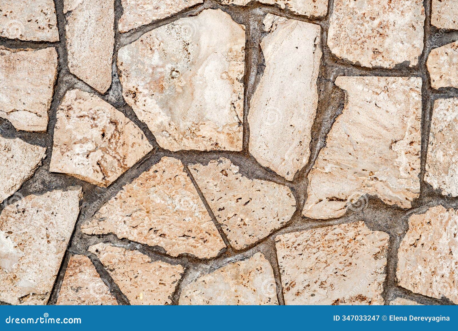 Wall is Lined with Granite Flat Stones Stock Image - Image of material ...