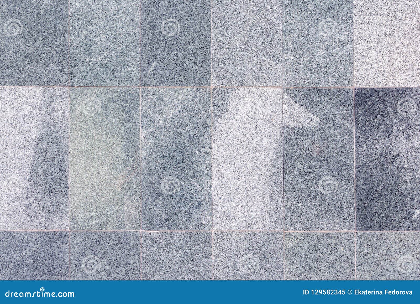 The Wall is Lined with Gray Slabs, Imitation Marble. the Texture of the ...