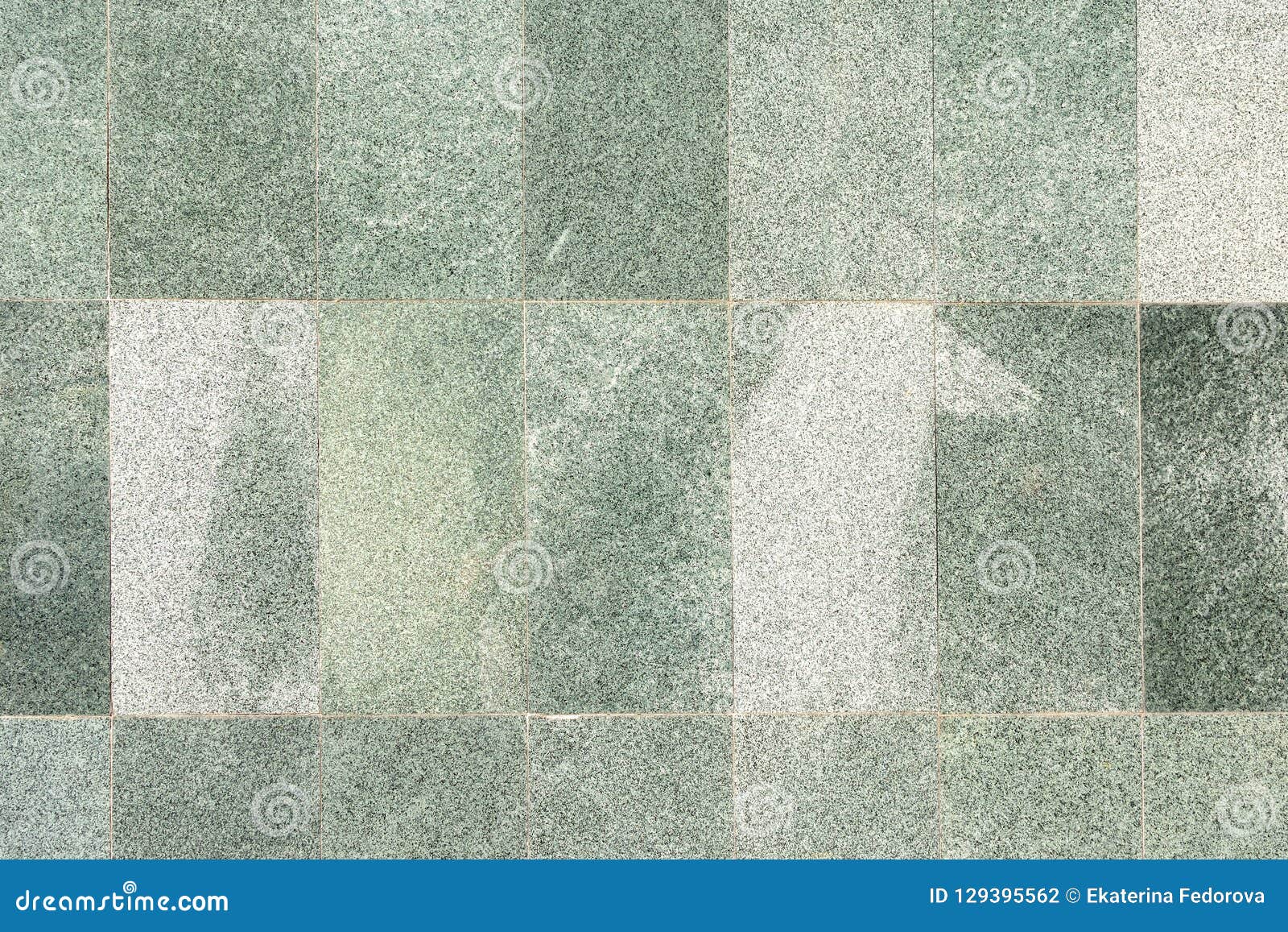 The Wall is Lined with Green Tiles, Imitation Marble. the Texture of ...