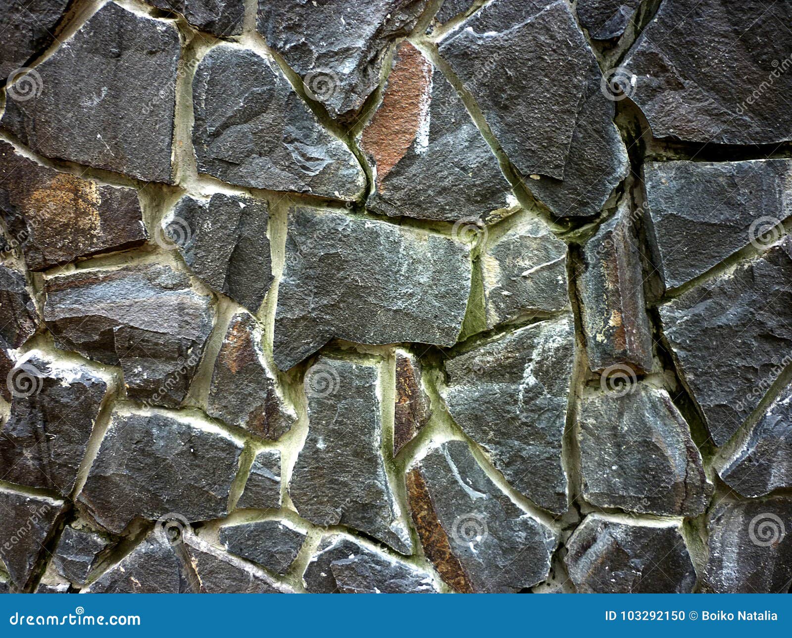 Wall Lined Stone, Texture, Background Stock Photo - Image of cement ...