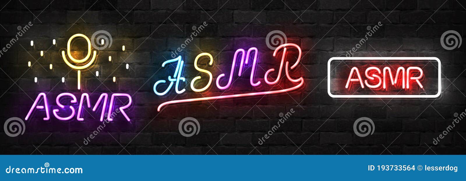 ASMR Logo, Emblem Royalty-Free Stock Image | CartoonDealer.com #202357648