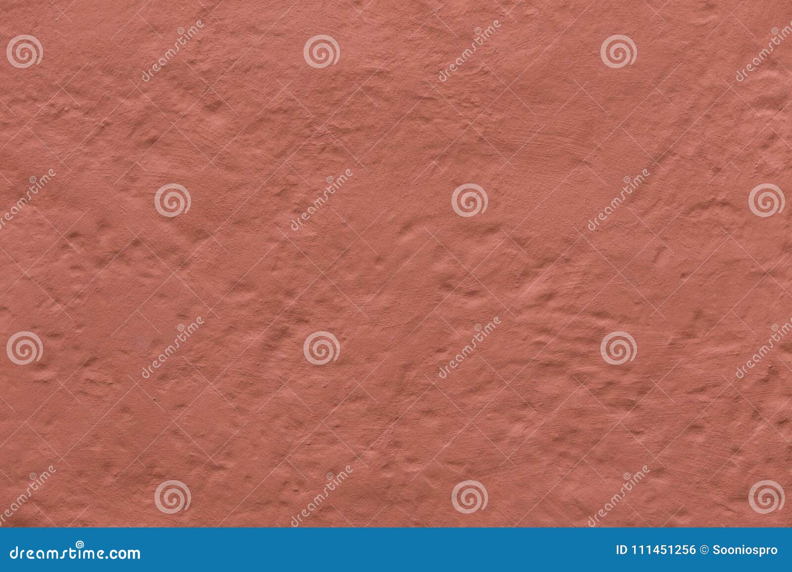 Wall with Lumps Painted Red Stock Photo - Image of wall, texture: 111451256