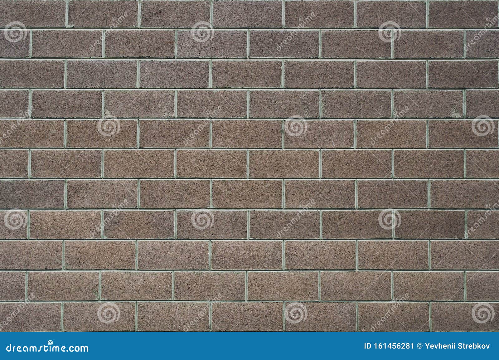 Wall Made of Beige Cement Blocks Stock Image - Image of grunge, beige ...