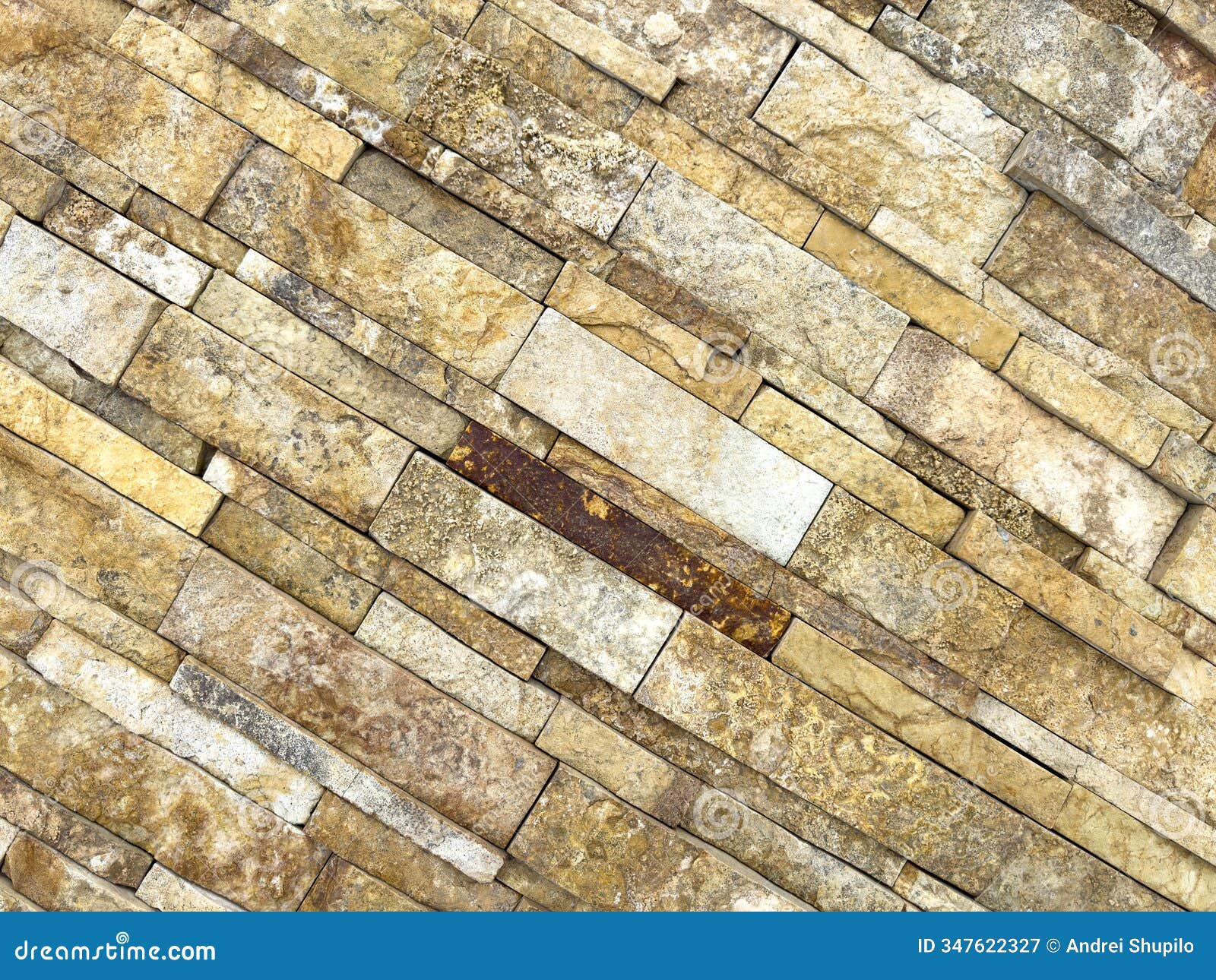 A Wall Made of Brown Bricks with a Few Gaps in between Stock Image ...